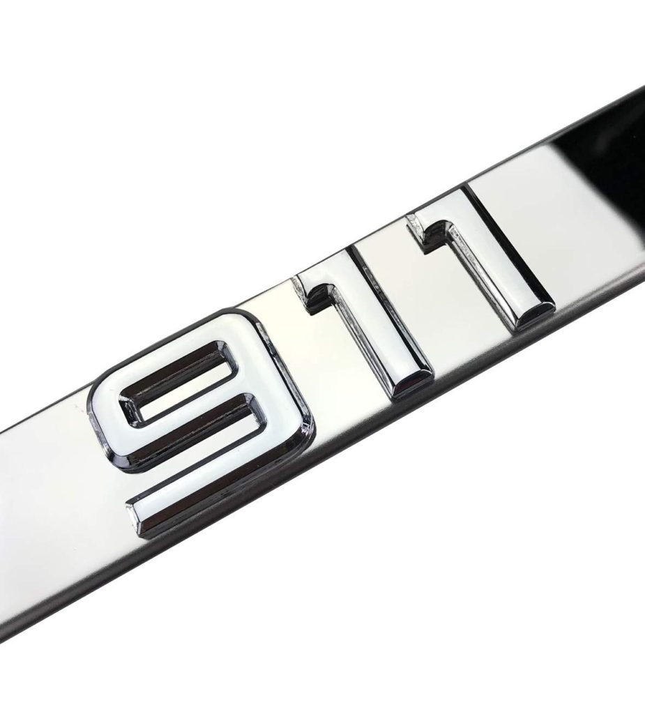FAI Frame Ai 3D Text Personalized Metal Chrome Emblem Decals Polish ...